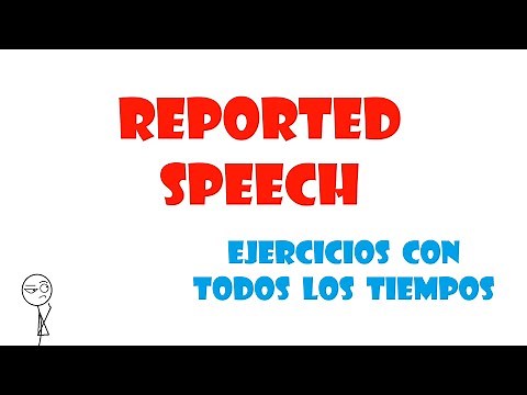 Reported speech exercises with all tenses