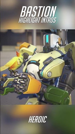 Bastion All Highlight Intros | Overwatch 2