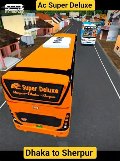 বাস চালাতে গিয়ে এক্সিডেন্ট! 😂 | Bus Simulator Funny Moments _ Mr Mistake Bus