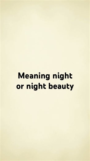 Different names and their meanings.