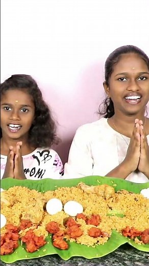 5 KG Biryani With Chicken 65 and 6 Egg Eating Challenge in Tamil Foodies Divya Family