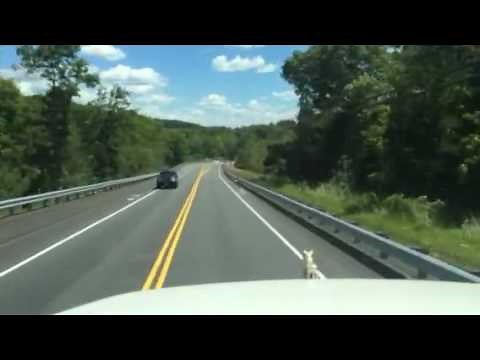 Mack CH613 E7-427 Jake Brake down hill