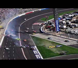 7.6K views · 871 reactions | #22Crew did a “H” of a job getting our Shell Pennzoil Ford Performance Mustang back on the track after this chaotic moment coming off Turn 4 early in the race. Finished the day crossing the finish line 9th. #The22In22 | Joey Logano | Facebook