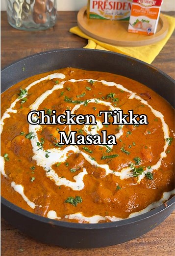 Chicken Tikka Masala Recipe with Creamy Sauce