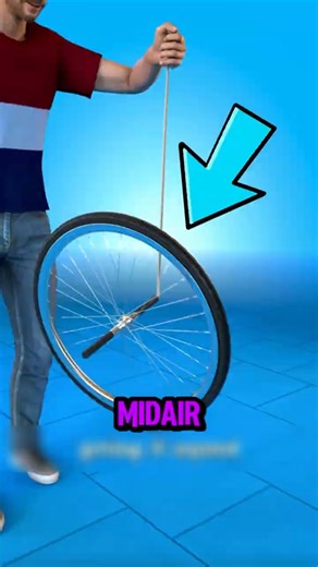 If You Ever Thought a Spinning Wheel Would Just Fall… Watch This!