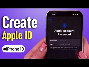 How to Create Apple Account (Apple ID) on iPhone 13 – Step-by-Step