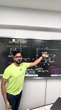River boat ⛴️ problem Neet physics Simplest solution | by ssp sir #neet2026