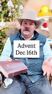 Peace on earth and glory in the highest. Night 16 of Advent. ✨🙏 #Advent #Scripture #Christmas | Bar 7 Ranch