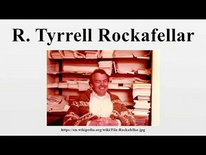R. Tyrrell Rockafellar