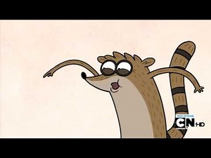 regular show - mordecai and rigby prank call benson