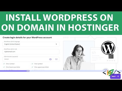 How to Install WordPress on Domain using Hostinger Hosting