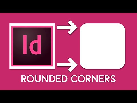 How To Do Round Corners in Adobe InDesign in UNDER 1 Minute