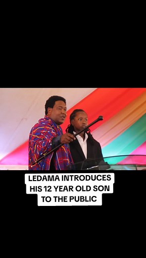 Ledama Ole Kina Introduces His Son at Maasai Graduation
