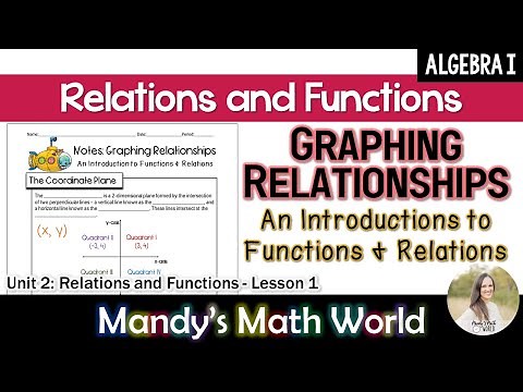 Graphing Relationships: An Introduction to Functions and Relations
