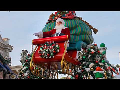 Disneyland A Christmas Fantasy Parade - Full Show 2025 [4K POV]