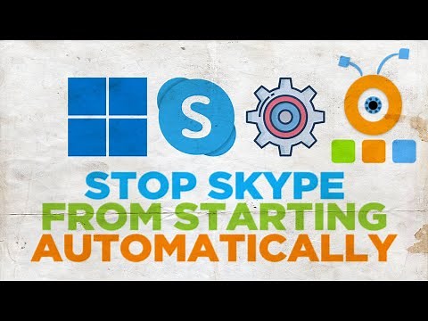 How to Stop Skype from Starting Automatically Windows 11