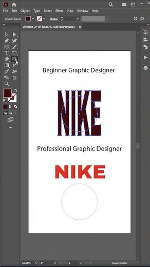 Beginner vs Professional Graphic Designer | Adobe Illustrator cc Tutorial