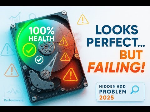 Hidden HDD Problem – Looks Perfect but Failing! (Real Test 2025)