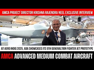 ADA Showcases Its 5th Generation Fighter Jet AMCA Prototype at Aero India 2025 | Project Director