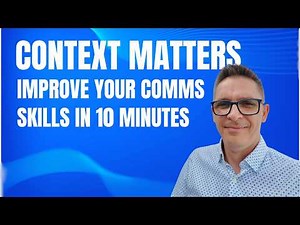 Context in communication explained the SMART way