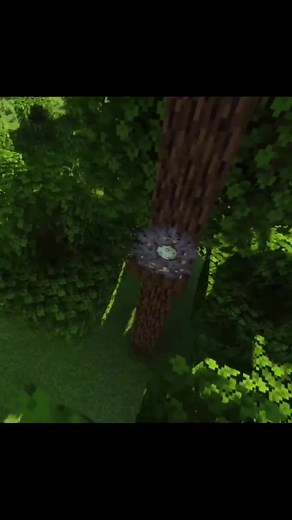 Easy Bird Nest Tutorial for Minecraft World Decoration