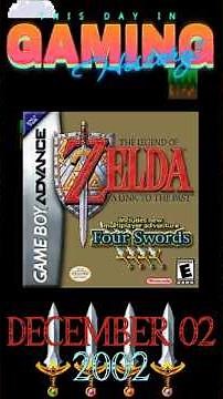 This Day in Gaming History | 🗡️✨ The Legend of Zelda: Four Swords (2002) — The Multiplayer Surprise