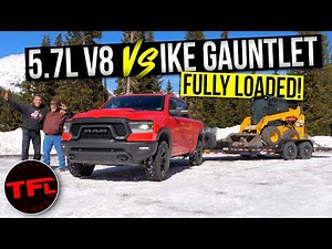 I Push the 2023 Ram 1500 Hemi V8 to the Limit On The World's Toughest Towing Test!