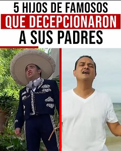 797K views · 8.5K reactions | Hijos de famosos que fracasaron bajo la sombra de sus padres. | Novelas de Thalia | Facebook
