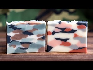 Camo Soap Making