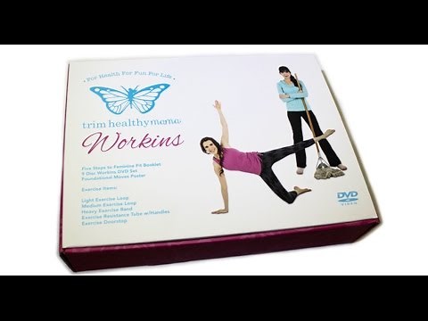 Trim Healthy Mama "Workins" DVD Set Comprehensive Exercise & Healing Program Designed Just for Women