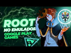 🚀 COMO FAZER ROOT NO EMULADOR TELA PARADA GOOGLE PLAY GAMES EM 2025