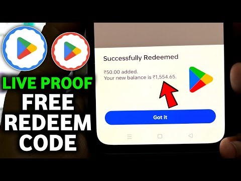 New Free Redeem Code App | 100% Working Free Google Play Store Redeem Code App | New Redeem Code App