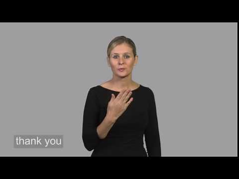 Learn NZSL: Needs and Wants. Words: thank you