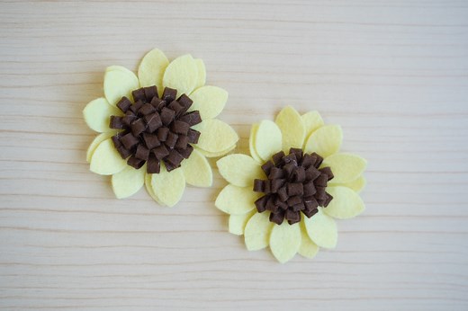 Felt Sunflower Template