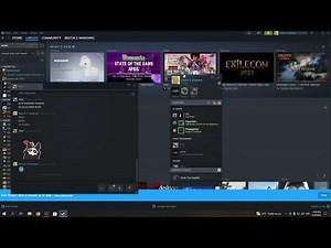 How To Dock Chat To Friends List On Steam 2023 | Steam NEW UI ...