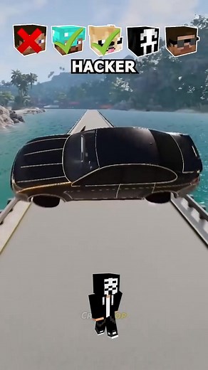 Noob, Pro, Hacker, Herobrine #shorts # | The Real Granny