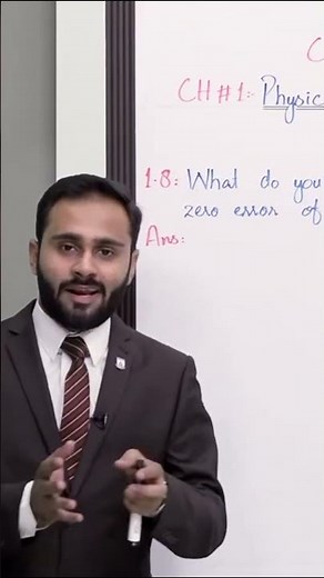 Class 9 - Physics - Chapter 1 - Lecture 15 - Short Questions 1.8 to 1.13 - Allied Schools