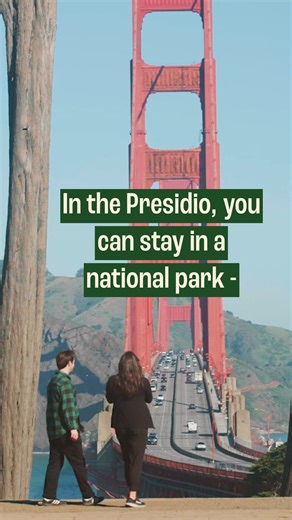 Add this to your 2026 Travel Bucket List: Book a night (or two) in the Presidio and wake up to Golden Gate Bridge views, coastal trails, and quiet moments in nature - just minutes from San Francisco’s museums, dining, shopping, arts and culture, and perfectly positioned for an easy drive north to Sonoma and wine country. The Lodge at the Presidio and Inn at the Presidio offer beautifully restored historic stays with cozy fireplaces, complimentary breakfast, wine-and-cheese happy hours by the fir
