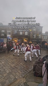 57K views · 6.9K reactions | Morris dancers never fail to make me smile! If you’ve never come across it, Morris Dancing is a type of traditional English folk dance with first records of it being found as early as the 15th century. The lads dancing here in Haworth outside the Brontë parsonage are Leeds Morrismen and they were brilliant! #Englishfolk #morrisdancing #folkmusic #tradfolk #haworth | Zoe Eliza | Facebook