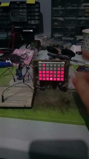 diy digital electronics audio spectrum analyser
