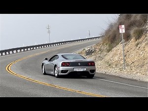 Ferrari 360 Modena Gated Manual. Drive, WalkAround, Tubi sound