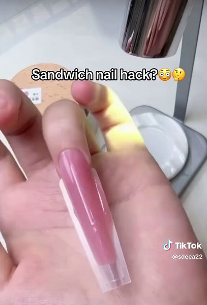 Revolutionary Sandwich Nail Hack for Perfect Nails