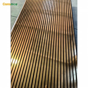 [Hot Item] Eco Wood Sound Diffuser Panel Acoustic Wood Wall Panel Felt Accoustic Panels