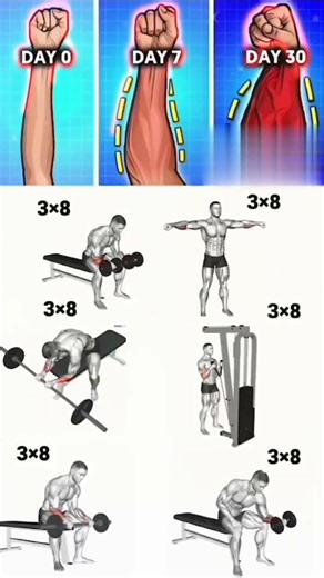 Muscle gain kaise kare at 30 days | muscle gain at home |