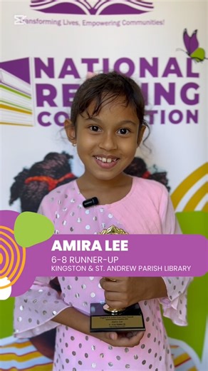 Contestants in our National Reading Competition don’t just compete, they read to discover stories that stay with them. And they wish to share those stories with you 😊 Today Amira Lee, 1st Runner Up (6-9 Age Category) for Kingston & St. Andrew, spotlights Coyote & the Acorns: A Folktale from the Yurok retold by Ellen Wettersen, illustrated by John Lytle. #JLSNationalReadingCompetition #NRC2025 #KeepReadingAlivein2025 | Jamaica Library Service