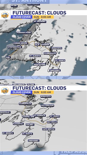 Good Sunday morning! The date is May 5, 2024. ¡Happy Cinco de Mayo! We are waking up to cloudy skies over much of the Island this morning. Computer guidance shows the clouds eroding for most areas this morning and the Avalon this afternoon. Let's hope they're not as stubborn as yesterday! The animations below should show you when the cloud cover should clear! Eddie | Meteorologist Eddie Sheerr
