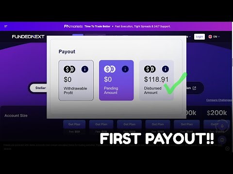 Funded Next Review | My First Payout of 116$ on 5k Account.