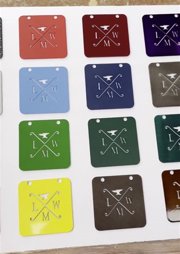 Vertical Metal House Numbers, 6" Connected Numbers Address Sign Made for Easy Install - Etsy