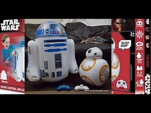 Bladez Toyz Star Wars Remote Control Inflatable Droids Review BB8 and R2D2
