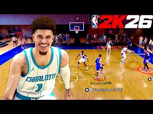 LAMELO BALL "3PT PLAYMAKER" BUILD is LETHAL in NBA 2K26!